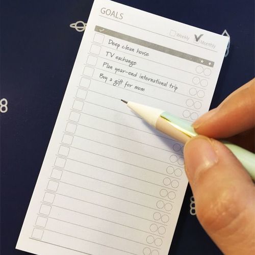 MochiThings: Goals Sticky Note