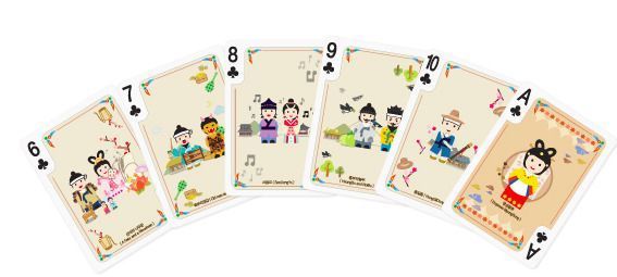 MochiThings: Korean Traditional Playing Card Set