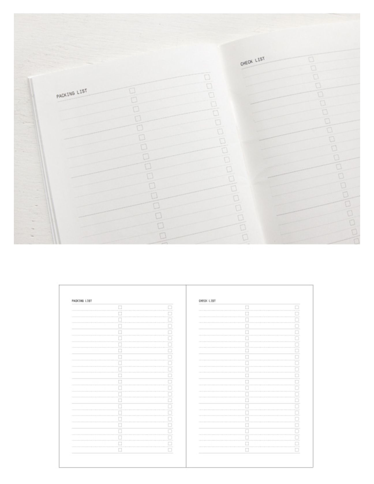 MochiThings: Voyage Travel Planner Refill Notebook