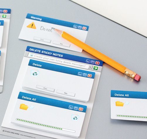 MochiThings: Delete Sticky Note Set