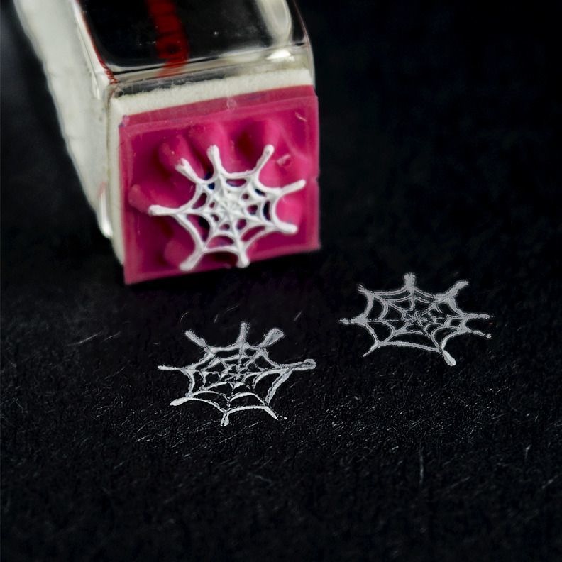 MochiThings: Spider Web Stamp