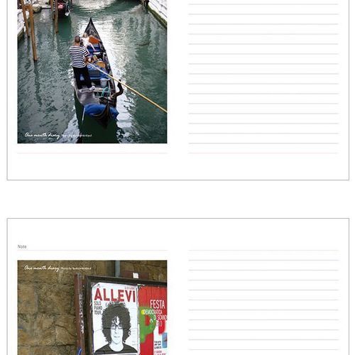 MochiThings: Travel One Month Diary Scheduler