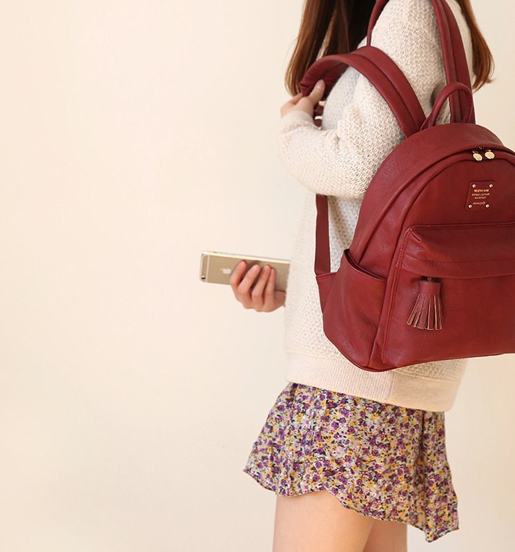 MochiThings: Nuevo Mini Office Leather Backpack