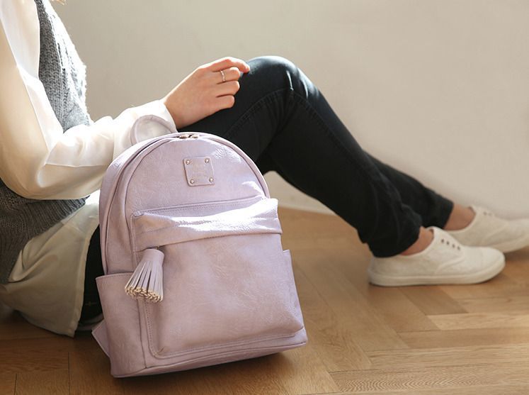 MochiThings: Nuevo Mini Office Leather Backpack