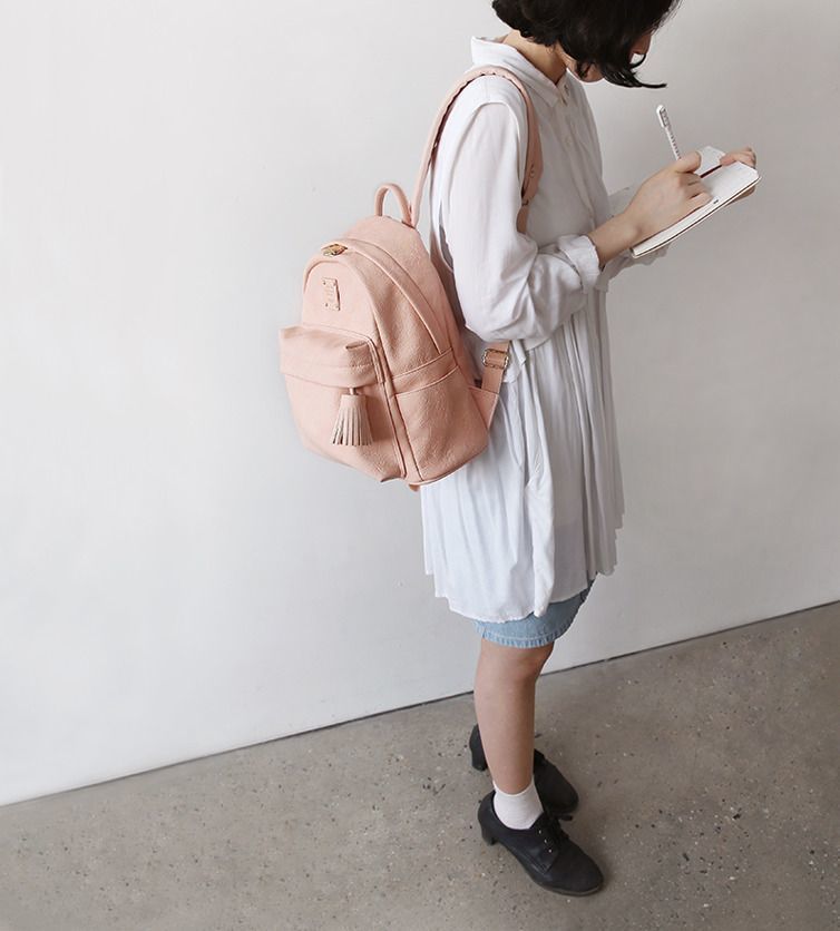 MochiThings: Nuevo Mini Office Leather Backpack
