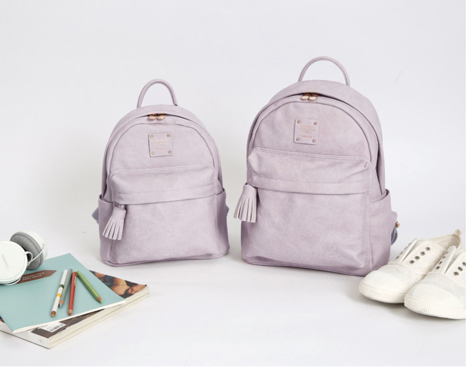 MochiThings: Nuevo Cute Office Leather Backpack