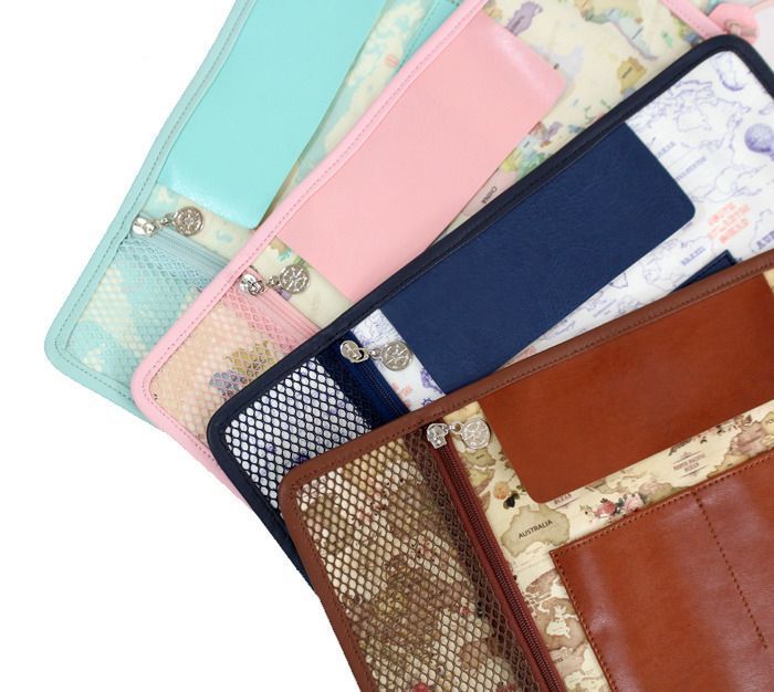 MochiThings: World Map Roll Pen Case