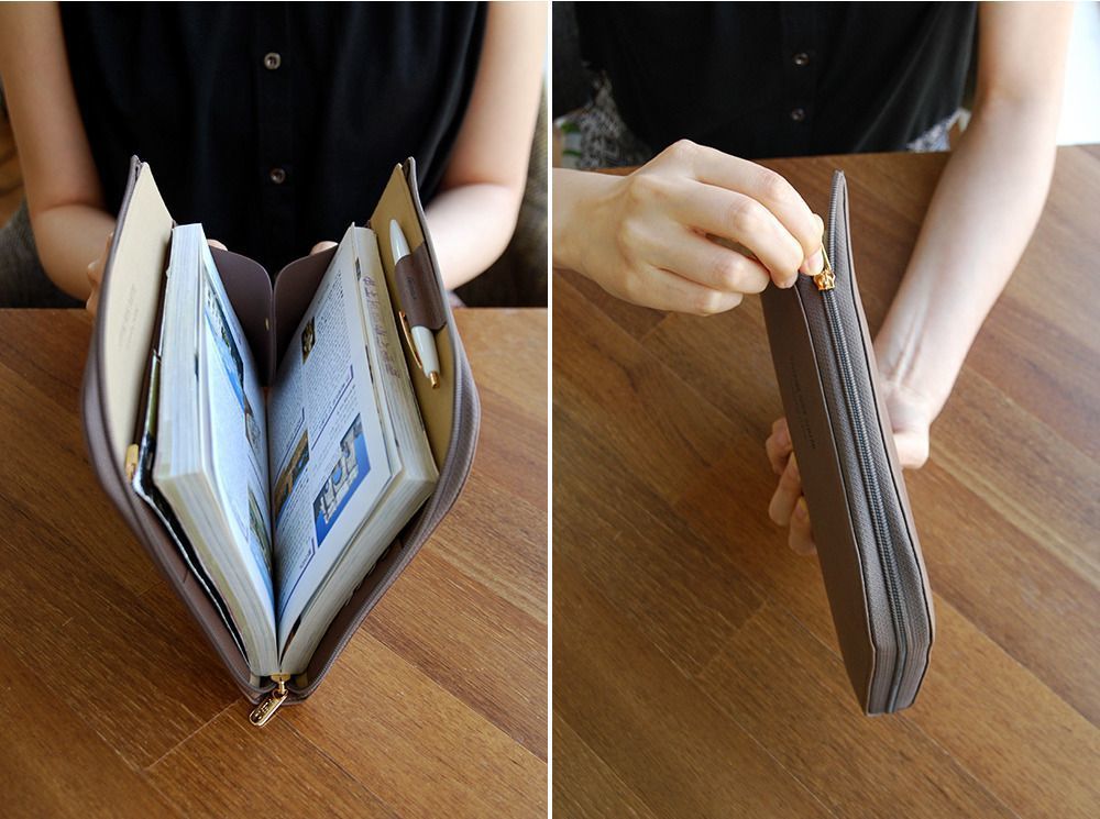 MochiThings: All-in-One Leather Book Clutch