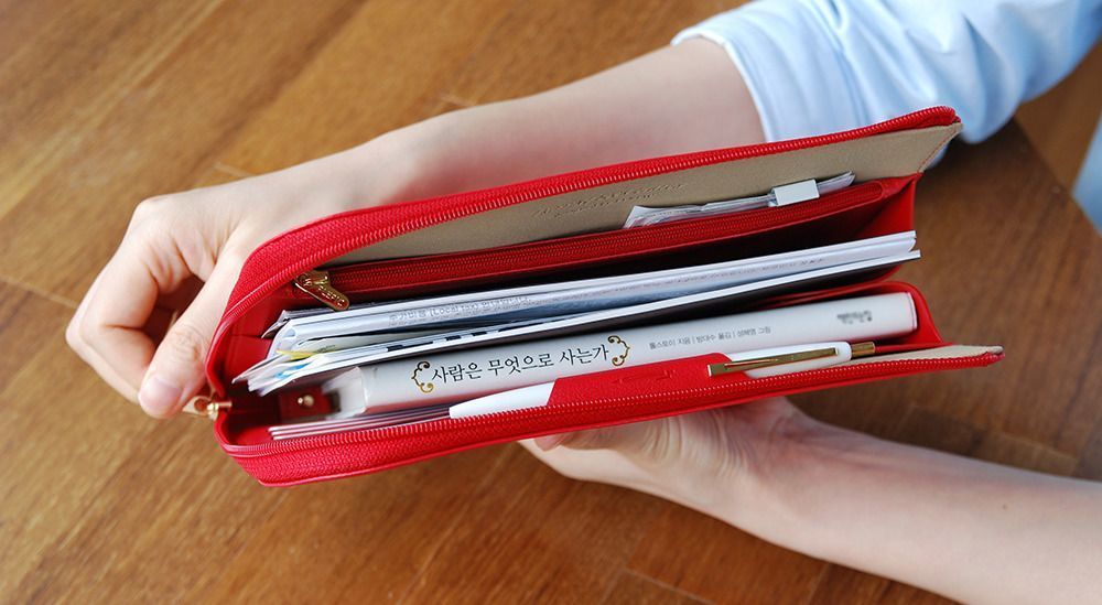 MochiThings: All-in-One Leather Book Clutch