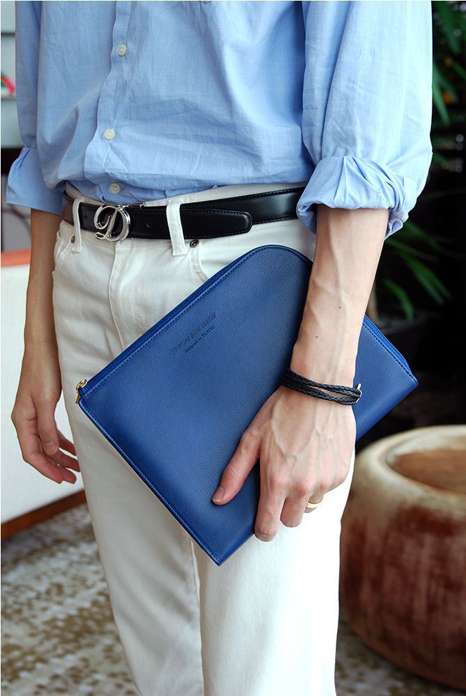 MochiThings: All-in-One Leather Book Clutch