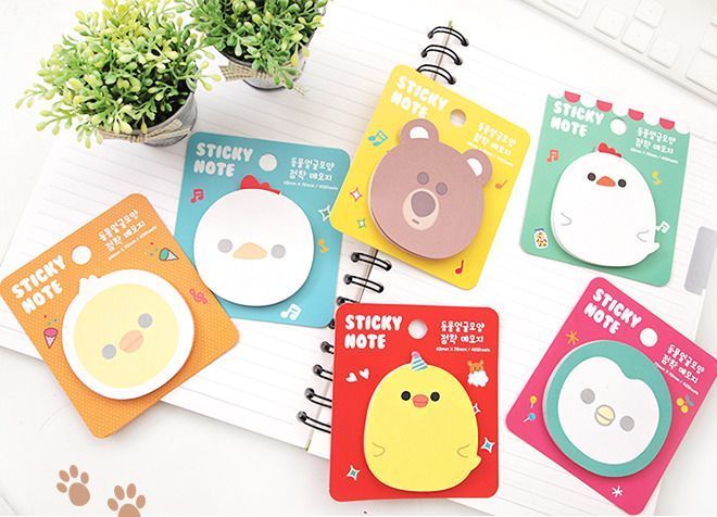 MochiThings: Animal Friend Sticky Note