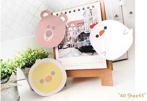 MochiThings: Animal Friend Sticky Note