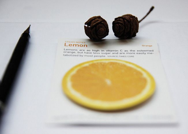 MochiThings: Lemon Slice Sticky Note
