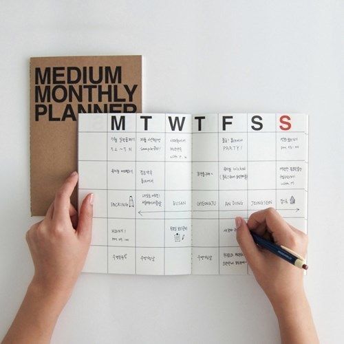 MochiThings: Monthly Planner Collection