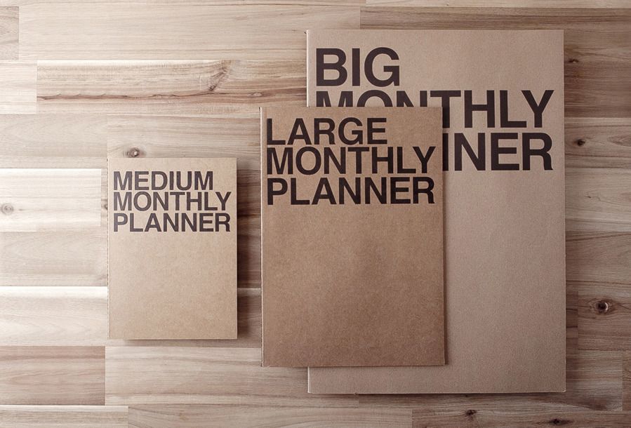 MochiThings: Monthly Planner Collection