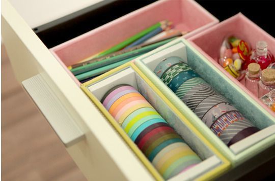 MochiThings: Masking Tape Organizer