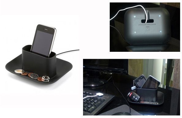 MochiThings: Black Cell Phone Holder