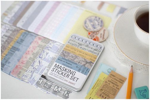 MochiThings: Paper Masking Sticker Set