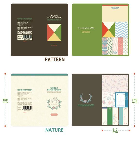 MochiThings: Iconic Sticky Notebook