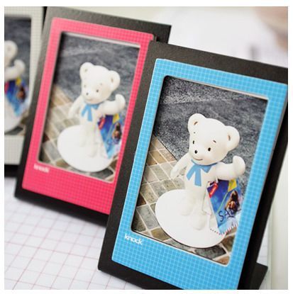 MochiThings: Pink Check Instax Mini Frame