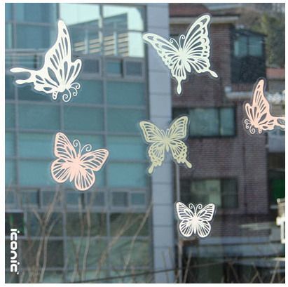 MochiThings: Butterfly Window Stickers