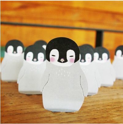 MochiThings: Baby Penguin Sticky Note