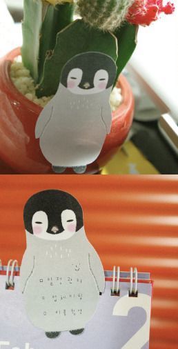 MochiThings: Baby Penguin Sticky Note