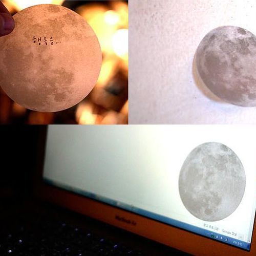 MochiThings: Full Moon Sticky Note