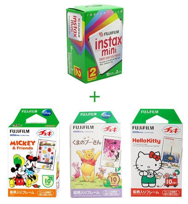 MochiThings: Fuji Instax Mini Film Set (50 Films)