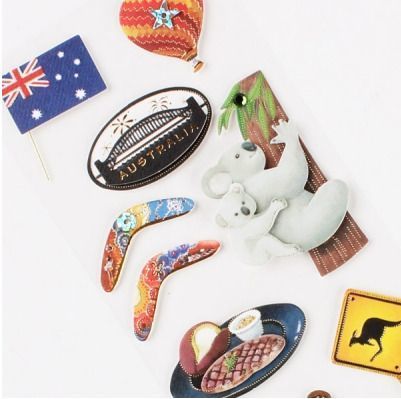 MochiThings: Australia Cubic Zirconia Sticker