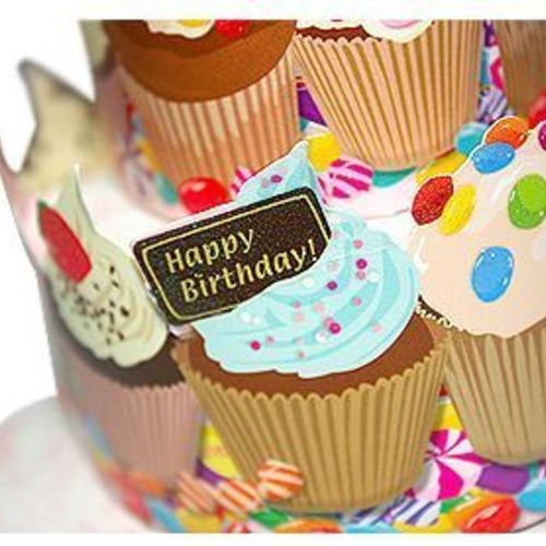 MochiThings: Cupcake Party Card