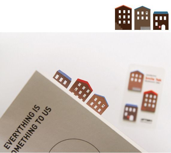 MochiThings: House Index Sticky Note