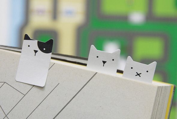 MochiThings: Baby Cat Index Sticky Note