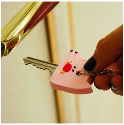MochiThings: Animal Key Cover: Happy Pig