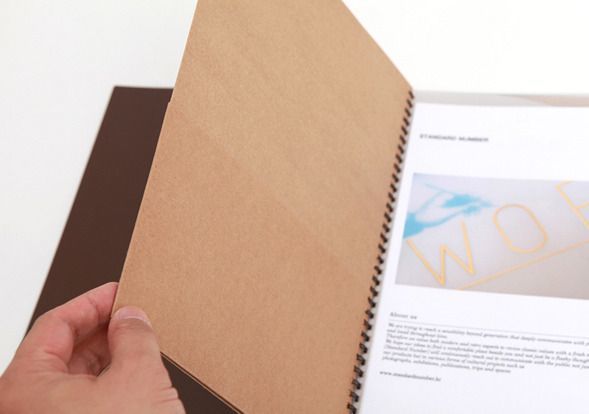 MochiThings: Leather Index File Holder (A4 size)