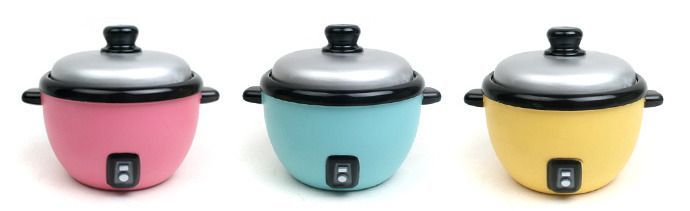 MochiThings: Sky Blue Rice Cooker Coin Bank