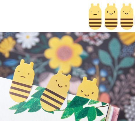 MochiThings: Bee Index Sticky Note