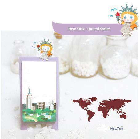MochiThings: Travel Sticky Note v3