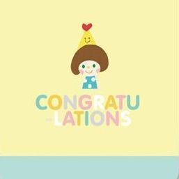 MochiThings: Congratulations Pop Up Card