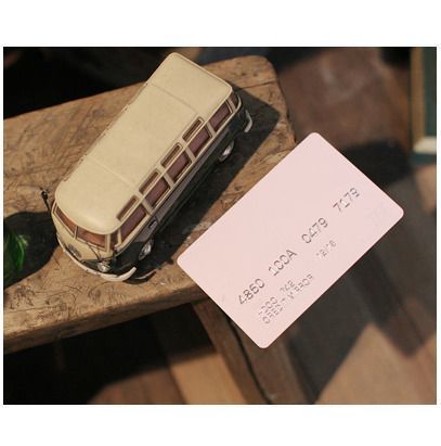 MochiThings: Pink Credit Card Mirror