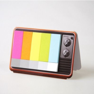 MochiThings: Mini Color TV Sticky Note