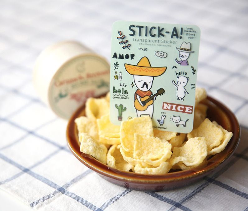 MochiThings: Pony Brown Transparent Sticker