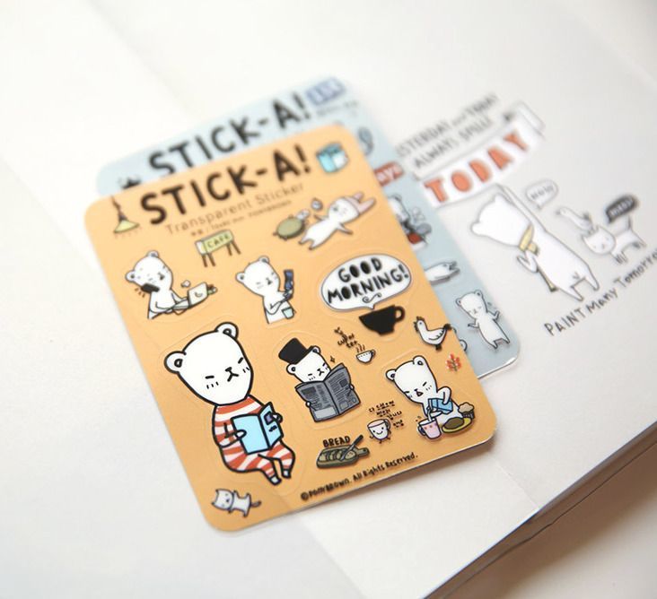 MochiThings: Pony Brown Transparent Sticker