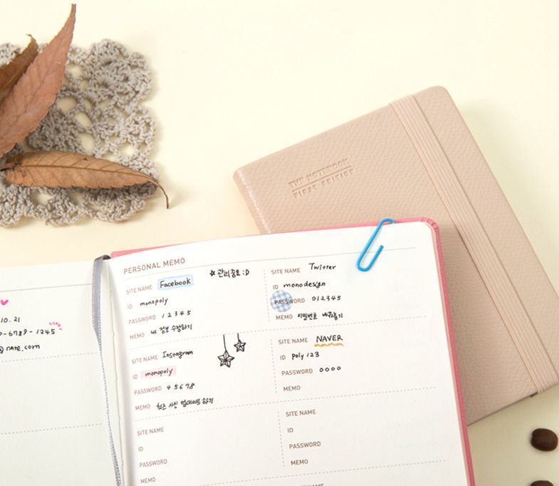 MochiThings: Medium Leather Notebook