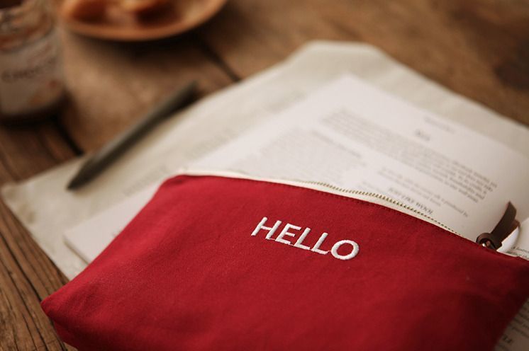 MochiThings: Hello Oxford Pouch