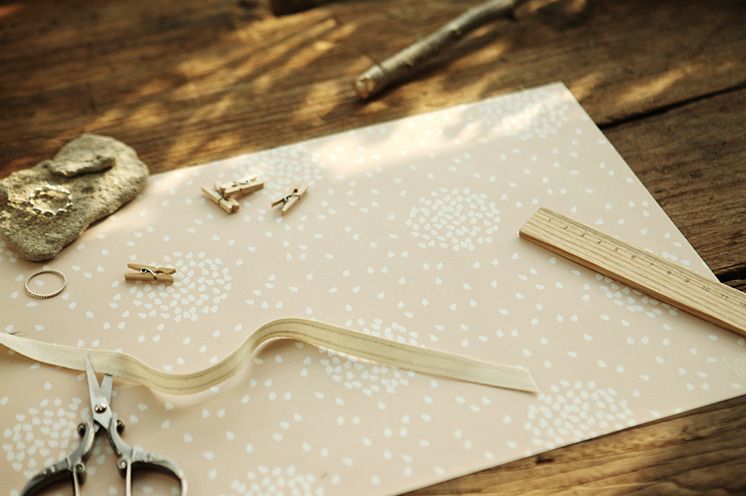 MochiThings: 8pcs Pattern Paper Table Mat Set