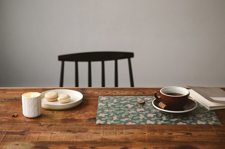 MochiThings: 8pcs Pattern Paper Table Mat Set