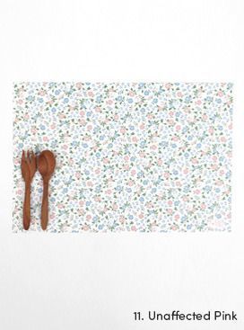 MochiThings: 8pcs Pattern Paper Table Mat Set