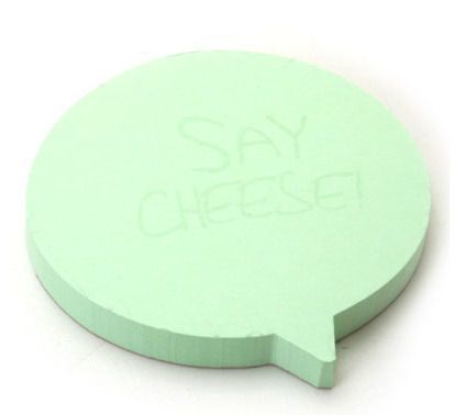 MochiThings: Say Cheese Sticky Note