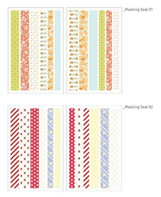 MochiThings: Masking Deco Sticker